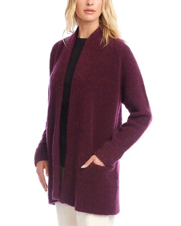 Karen Kane Boucle Cardigan Sweater