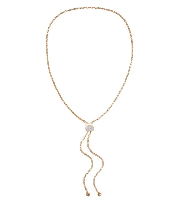 Pomellato Iconica 18-karat Rose Diamond Necklace - Gold