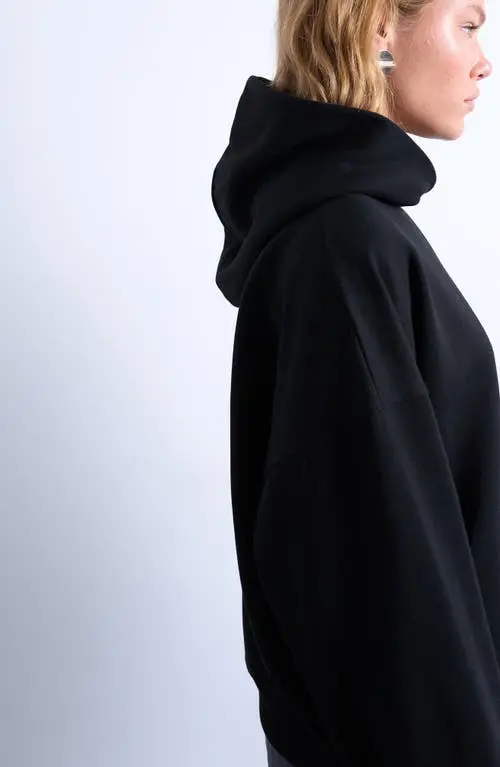 Topshop Pullover Hoodie With Drop Shoulder
