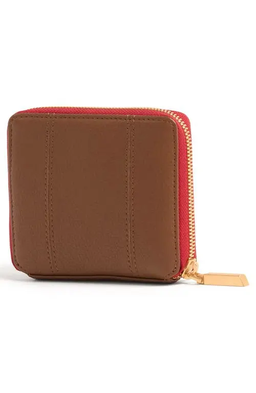 HAMMITT 5 North Wallet - Mahogany/brushed Gold