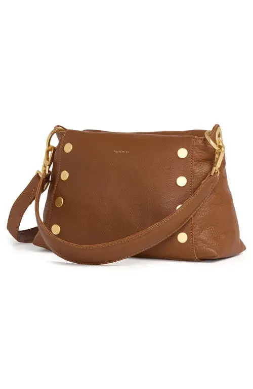 HAMMITT Bryant Medium Shoulder Bag - Mahogany/brushed Gold