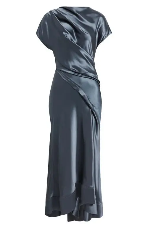 Acler Glatton Satin Maxi Dress