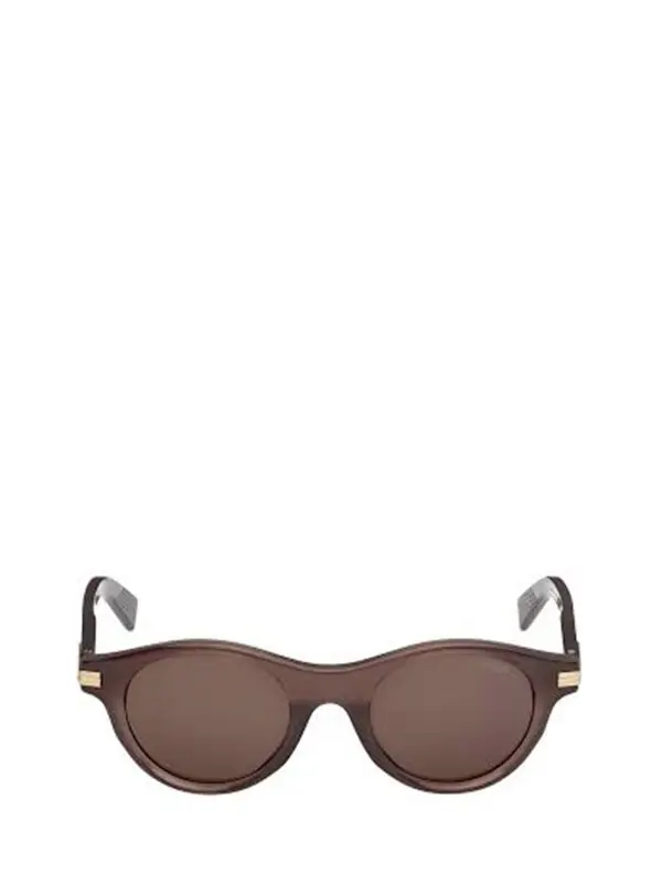 Zegna Sunglasses - Shiny Dark Brown
