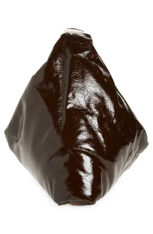 KASSL EDITIONS Small Anchor Lacquered Hobo Bag