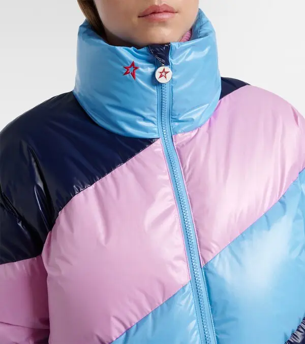 Perfect Moment Mojo Striped Down Ski Jacket