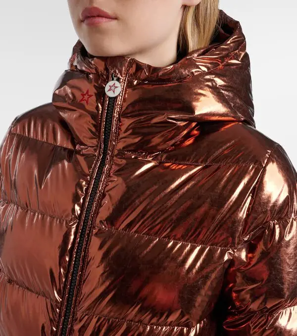 Perfect Moment Polar Flare Down Ski Jacket - Orange