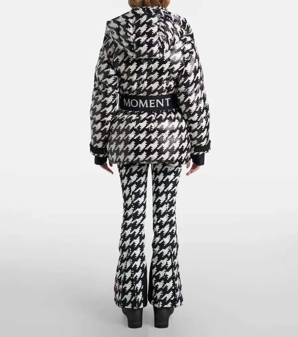 Perfect Moment Printed Ski Jacket - Black
