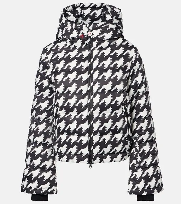 Perfect Moment Printed Ski Jacket - Black