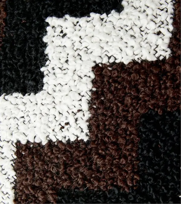 Missoni Riccio Zigzag Bouclé Cushion - Black