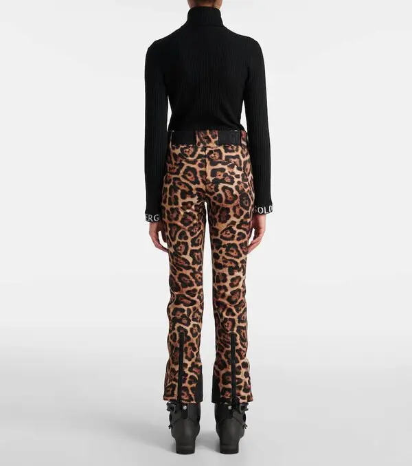 Goldbergh Minou Leopard-print Ski Pants - Multicoloured