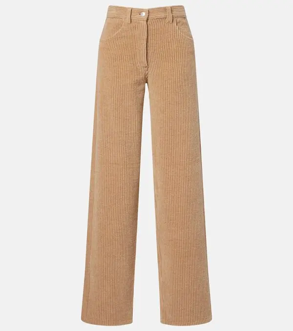THE ROW Clair Corduroy Straight Pants