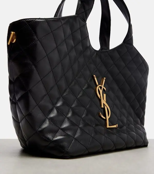 Saint Laurent Icare Medium Quilted Shoulder Bag