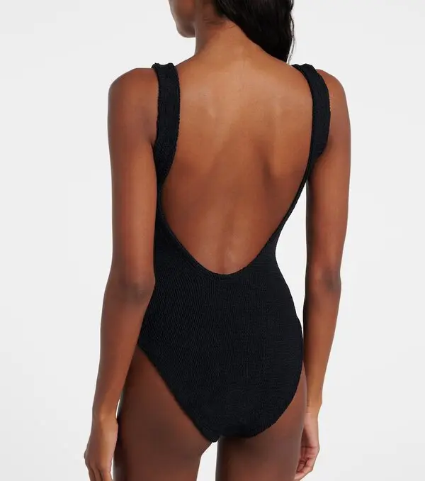 Hunza G Dallas One-piece Swimsuit - Black
