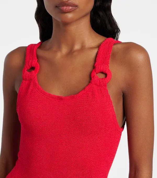 Hunza G Domino Swimsuit - Red