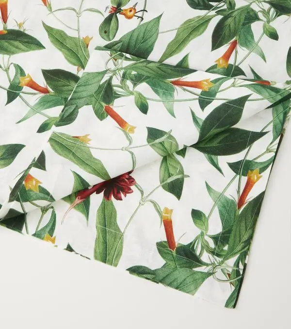 La DoubleJ Bosco Blooms Large Canvas Tablecloth