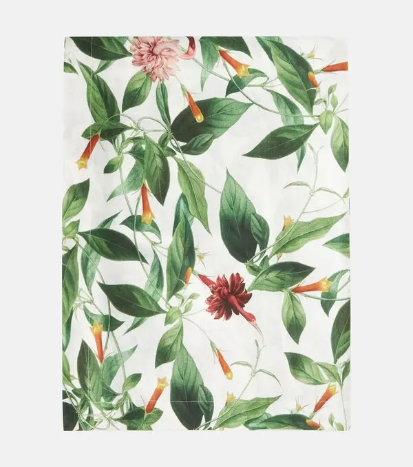 La DoubleJ Bosco Blooms Large Canvas Tablecloth