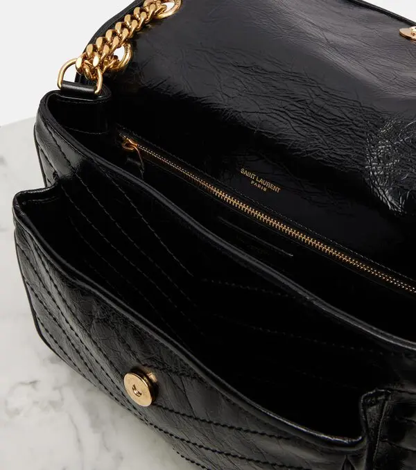 Saint Laurent Niki Medium Leather Shoulder Bag