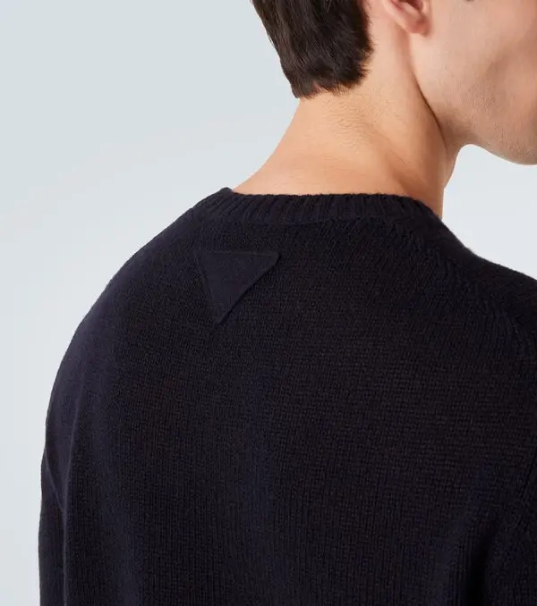 Prada Ribbed-knit Cashmere Sweater