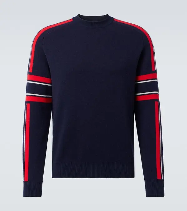 Fusalp Spectavia Wool And Cashmere Sweater - Blue
