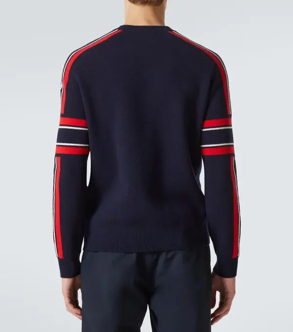 Fusalp Spectavia Wool And Cashmere Sweater - Blue