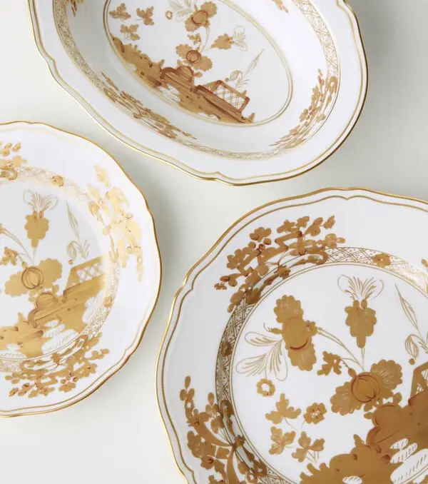 GINORI 1735 Oriente Italiano Porcelain Dessert Plate - White