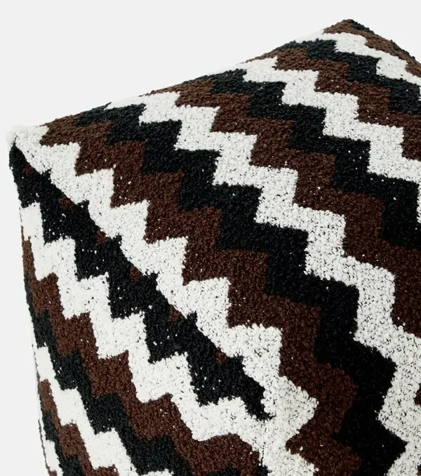 Missoni Riccio Zigzag Bouclé Ottoman