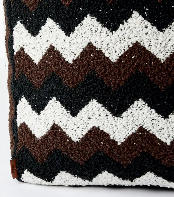 Missoni Riccio Zigzag Bouclé Ottoman