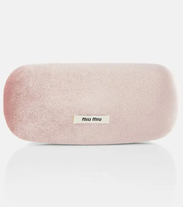 Miu Miu Round Frame Sunglasses - Black