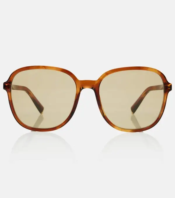Miu Miu Regard Square Sunglasses - Brown
