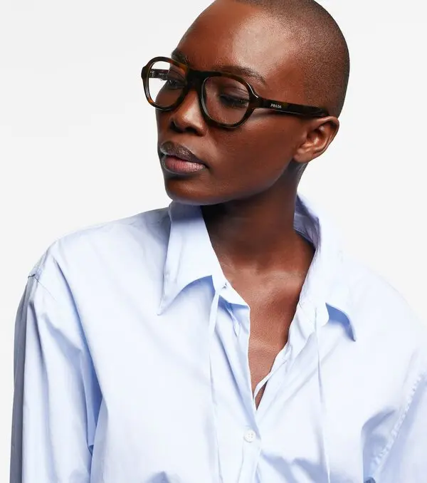 Prada Aviator Eyeglasses