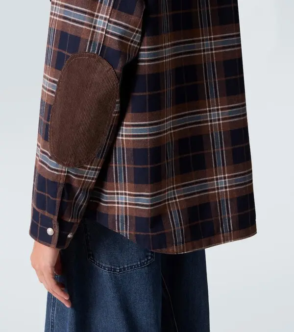 Comme Des Garçons Homme Plaid Cotton Overshirt