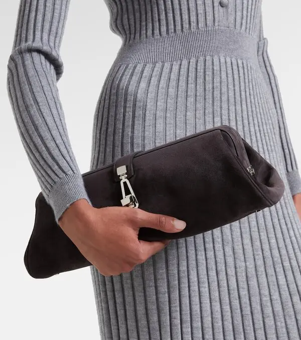 Gabriela Hearst Small Suede Shoulder Bag
