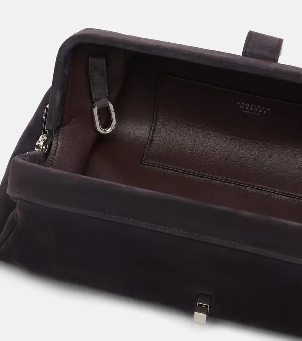 Gabriela Hearst Small Suede Shoulder Bag