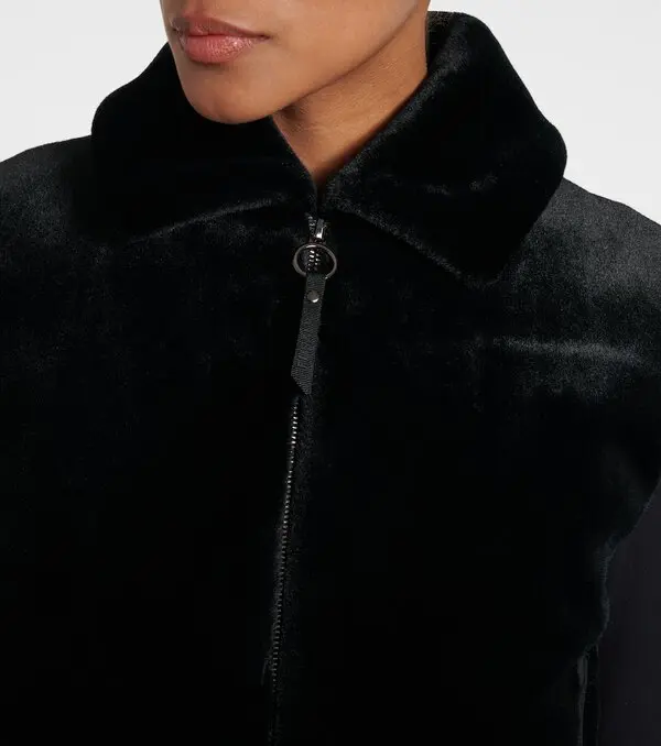 Fusalp Piagina Zip-up Vest - Black