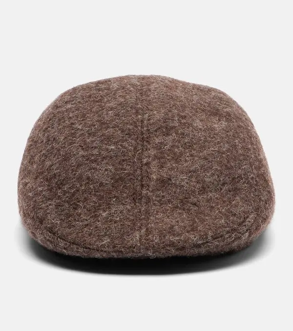 Ruslan Baginskiy Logo Newsboy Cap - Brown