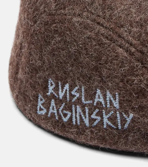 Ruslan Baginskiy Logo Newsboy Cap