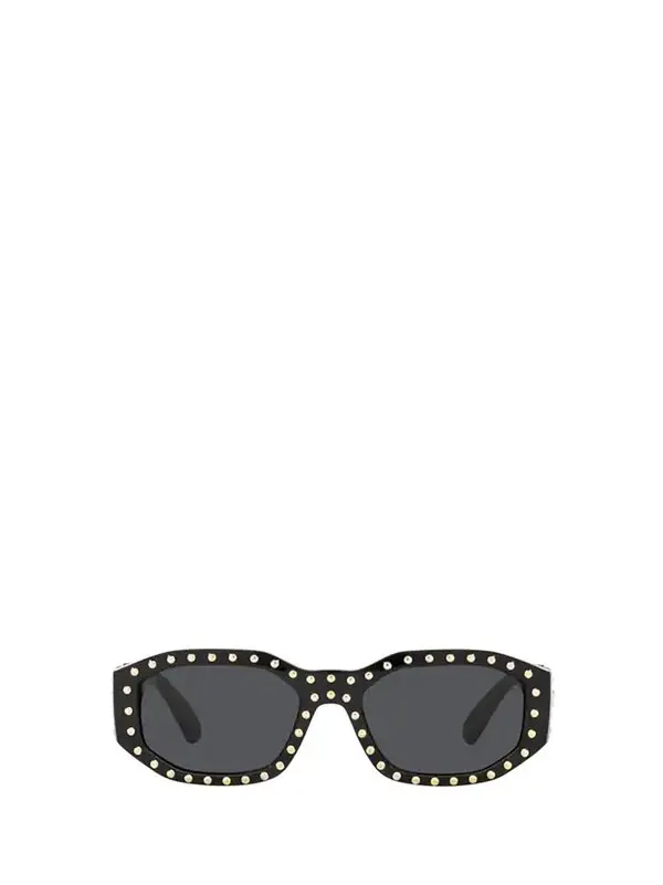 Versace Rectangular Sunglasses - Black