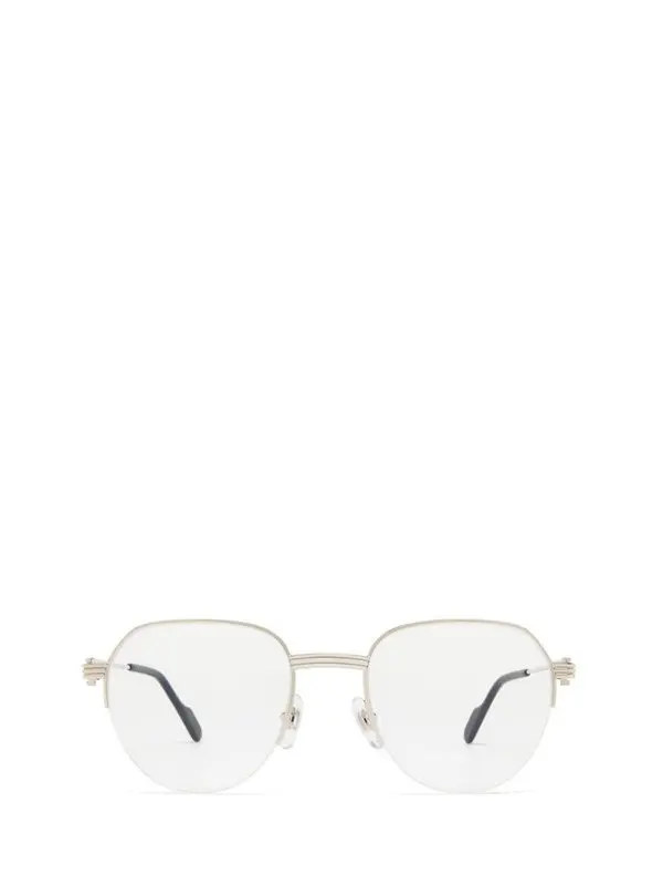 CARTIER Rounded Eyeglasses - Silver