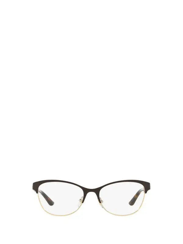 Versace Cat-eye Eyeglasses - Brown / Pale Gold
