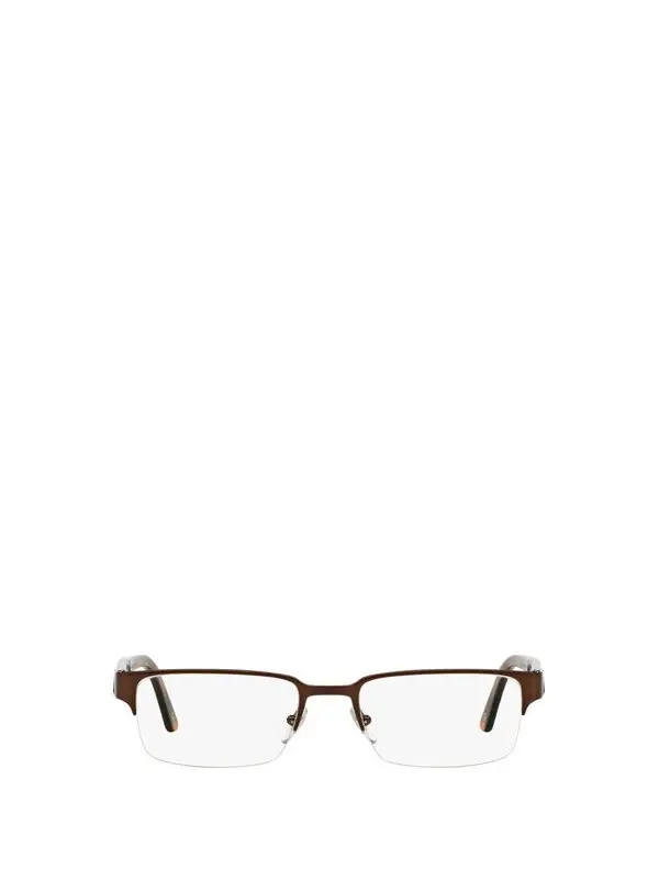 Versace Rectangular Eyeglasses - Brown