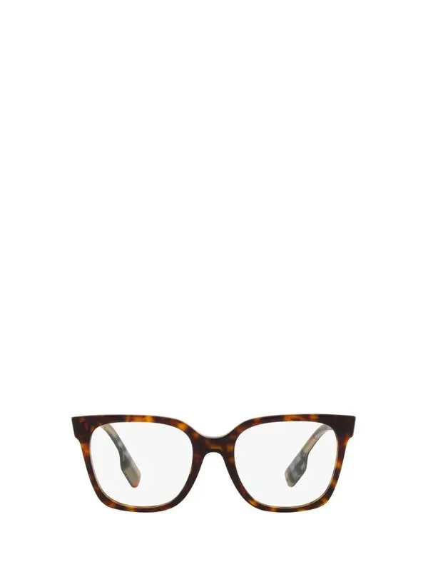 Burberry Acetate Square Frame Eyeglasses - Brown