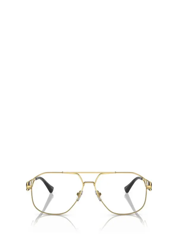 Versace Aviator Eyeglasses - Gold
