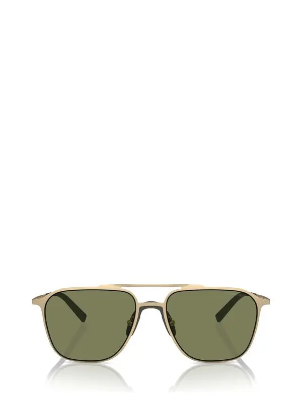 Giorgio Armani Irregular Sunglasses - Matte Pale Gold