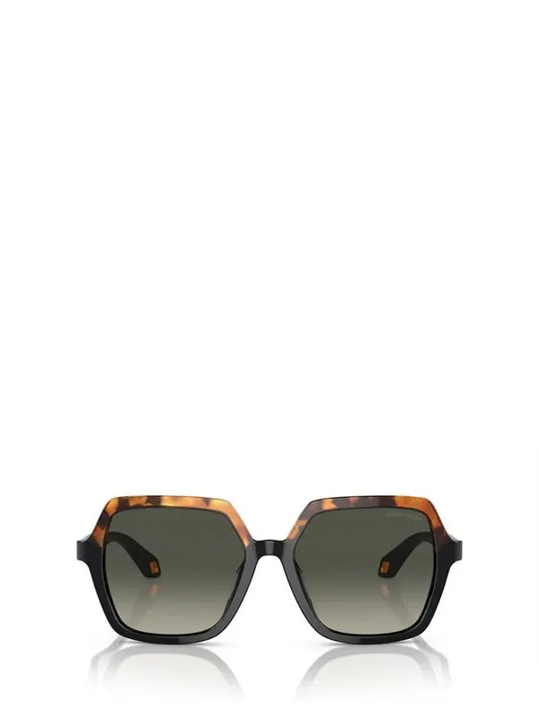 Giorgio Armani Square Sunglasses - Yellow Havana / Black
