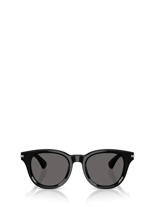 Burberry Rounded Sunglasses - Black