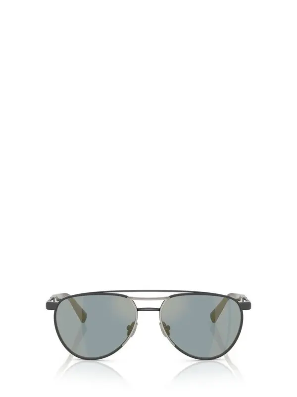 Brunello Cucinelli Aviator Sunglasses - Matte Black / Gunmetal