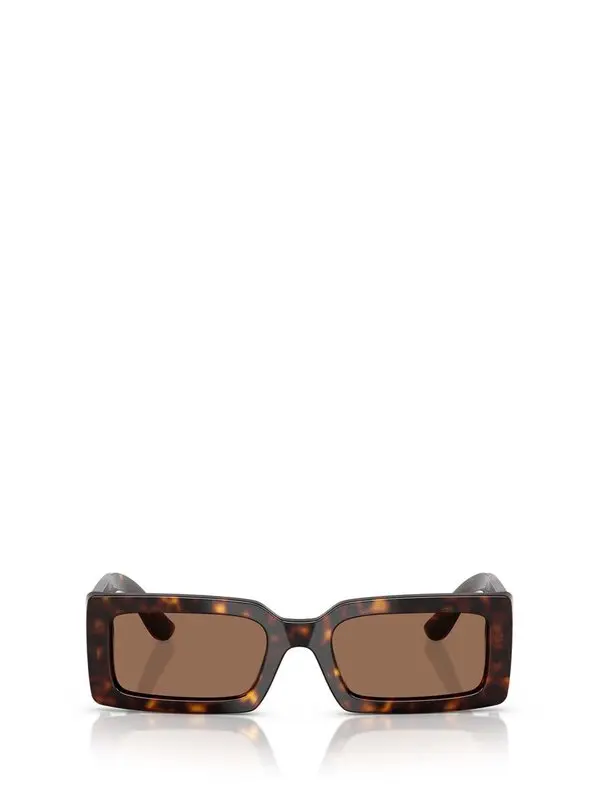 Dolce & Gabbana Rectangular Sunglasses - Brown
