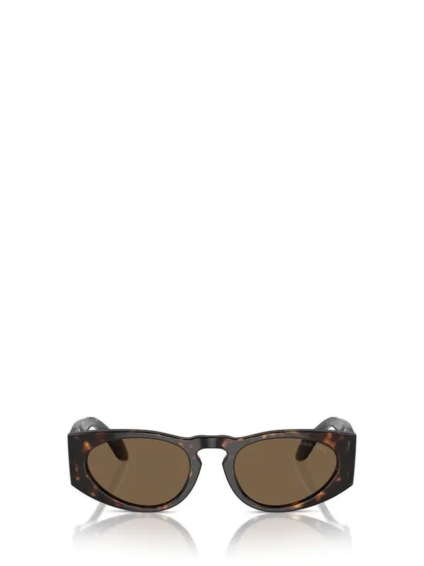 Giorgio Armani Rectangular Sunglasses - Brown