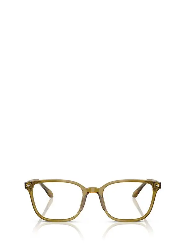 Giorgio Armani Square Frame Eyeglasses - Brown