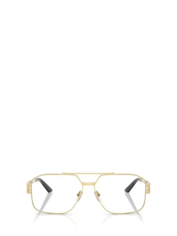Versace Aviator Eyeglasses - Gold